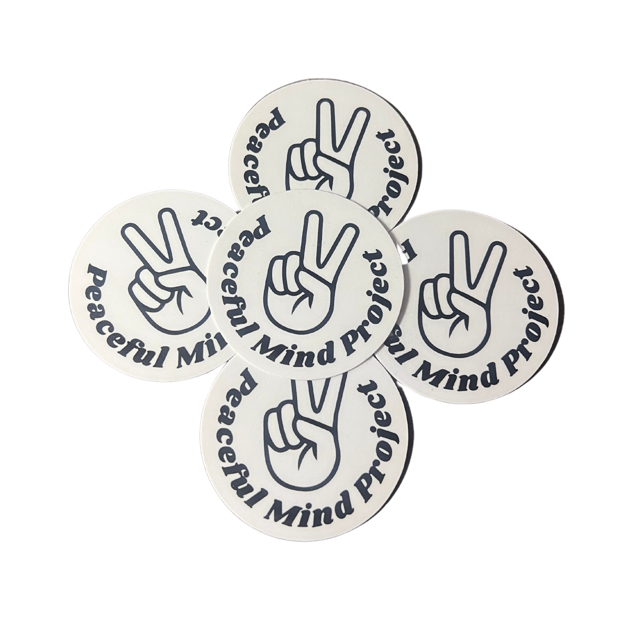 Logo Stickers – Peaceful Mind Project
